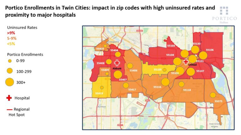 Portico’s Impact in the Twin Cities | Portico Healthnet